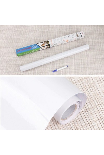 Dream Plus Duvara Yapışan Yapışkanlı Sticker Board Yazı Tahtası Beyaz Dream Plus Duvara Yapışan Yapışkanlı Sticker Board Yazı Tahtası Beyaz