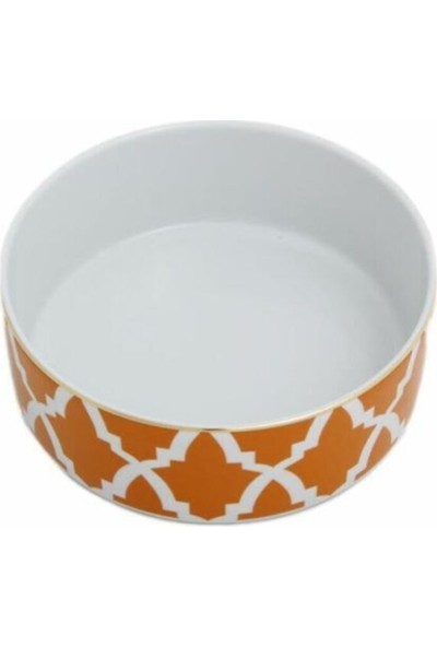 Porland Morocco Desen 3 Turuncu Kase 18 cm. Porland Morocco Desen 3 Turuncu Kase 18 cm.
