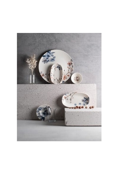 Chichi Sakura Pino Bone Porselen 26 Parça Kahvaltı Seti Chichi Sakura Pino Bone Porselen 26 Parça Kahvaltı Seti
