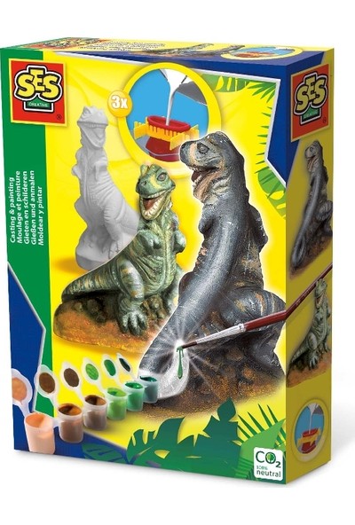 Ses Creative Kalıba Dök ve Boya - T-Rex Ses Creative Kalıba Dök ve Boya - T-Rex