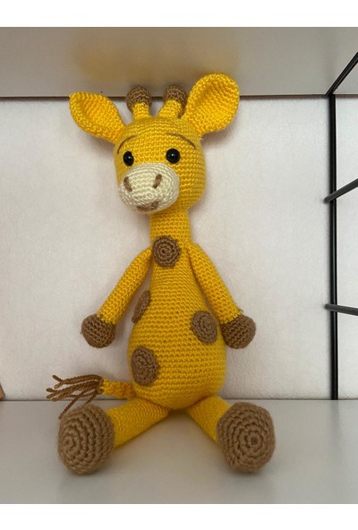 Nergiz Amigurumi Zürafa - Sarı
