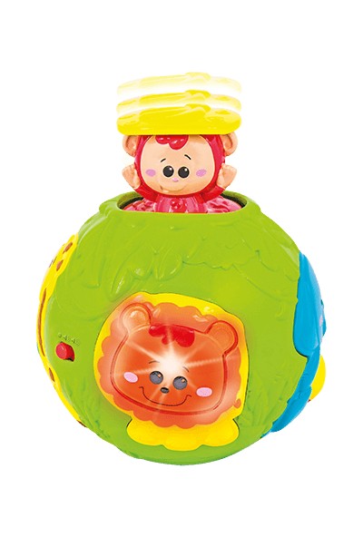 Winfun Roll N Pop Jungle Activity Ball Winfun Roll N Pop Jungle Activity Ball
