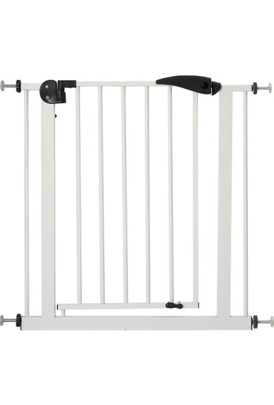 Guimo Güvenlik Kapısı Tekstüre Beyaz 76-100 cm Uzatma Aparatlı