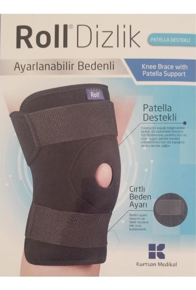 Roll Patella Destekli Dizlik