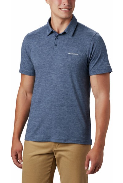 Columbia Tech Trail Polo Yaka Erkek Kısa Kollu Tişört AO2933-479
