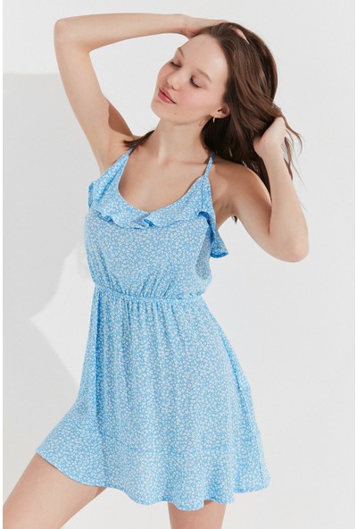 Penti Mavi Meis Elbise