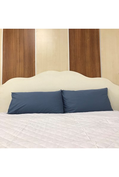 Indigo Yüzde Yüz Pamuklu Yastık Kılıfı
