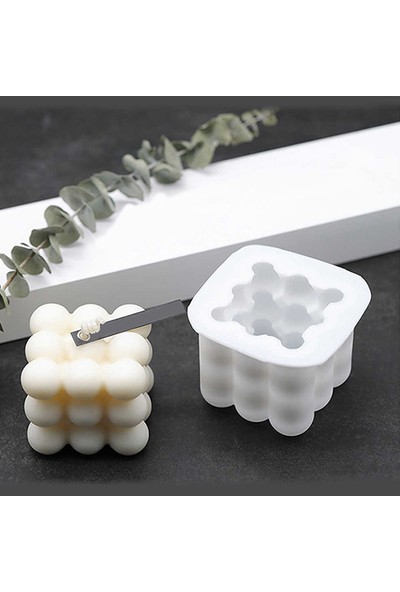 E's Candle Design Bubble Mum Kalıbı