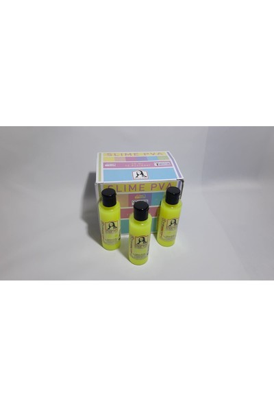 Südor Slime Fosforlu Sarı Sıvı Yapıştırıcı Mona Lisa 70 ml (12 Li Paket) Südor Slime Fosforlu Sarı Sıvı Yapıştırıcı Mona Lisa 70 ml (12 Li Paket)