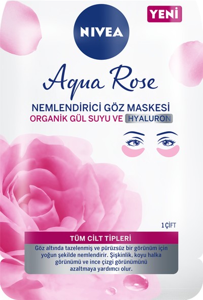 Nıvea Aqua Rose Nemlendirici Göz Maskesi 1 Çift