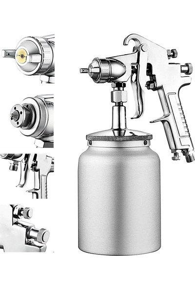 Staxx Power STX-7518 Profesyonel Alüminyum A lttan Depo 1.8 mm 750 lt Boya Tabancası Staxx Power STX-7518 Profesyonel Alüminyum A lttan Depo 1.8 mm 750 lt Boya Tabancası