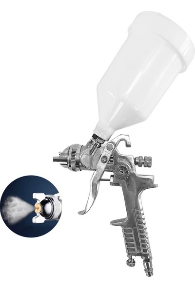 Staxx Power Profesyonel Üstten Depo 1.4mm 600CC Boya Tabancası Staxx Power Profesyonel Üstten Depo 1.4mm 600CC Boya Tabancası