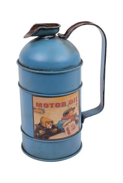 MNK Dekoratif Metal Yakıt Bidonu Kumbaralı