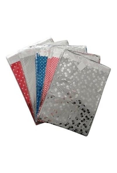 Ihtiyaç Limanı Kendinden Bantlı Metalize Poşet Renkli Hediye Poşeti 17x25 100 Adet Ihtiyaç Limanı Kendinden Bantlı Metalize Poşet Renkli Hediye Poşeti 17x25 100 Adet
