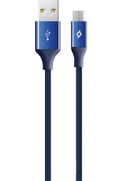 TTec AlumiCable Micro USB Şarj Kablosu - Lacivert 2DK11L TTec AlumiCable Micro USB Şarj Kablosu - Lacivert 2DK11L