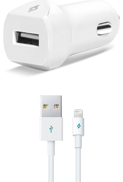Ttec Speedcharger 2.1A Ligthning Kablolu Araç Şarj Aleti Ttec Speedcharger 2.1A Ligthning Kablolu Araç Şarj Aleti