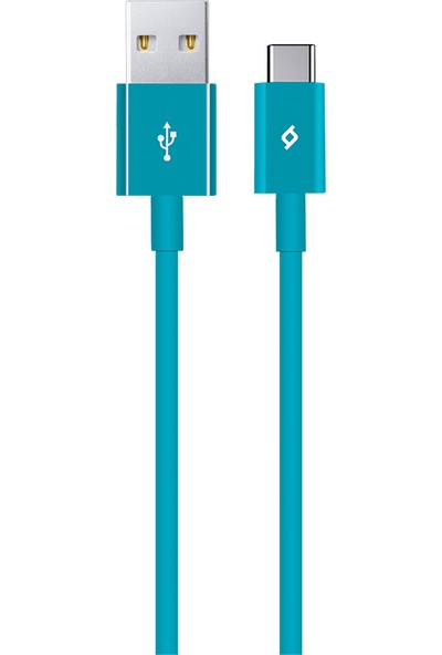 Ttec Type-C Şarj Kablosu-Turkuaz 2DK12TZ