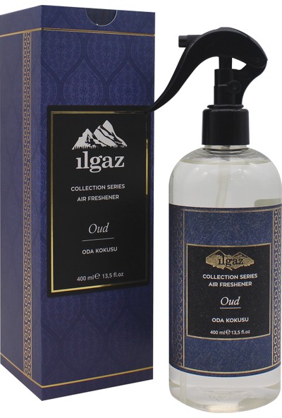 Ilgaz Collection Series Air Freshener 400 ml Oud Oda Kokusu Oryantal Oud Oda Parfümü