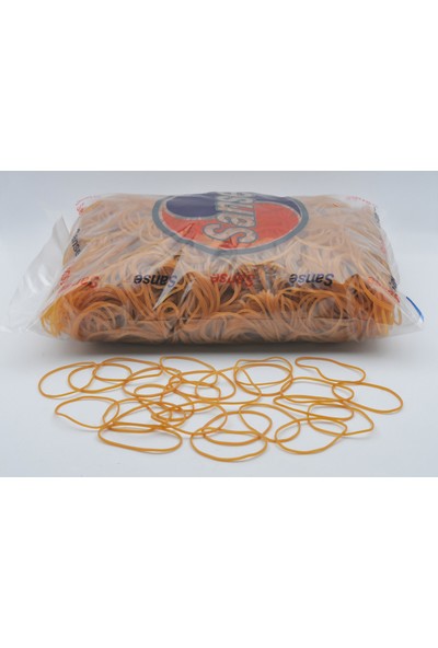 Sanse Ambalaj Paket Para Toka Maydanoz Lastiği 70 mm 500 gr