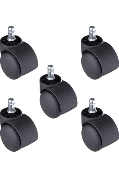 Badem10 5 Adet Pimli Geçmeli Ofis Koltuk Sandalye Tekeri 50 mm Badem10 5 Adet Pimli Geçmeli Ofis Koltuk Sandalye Tekeri 50 mm