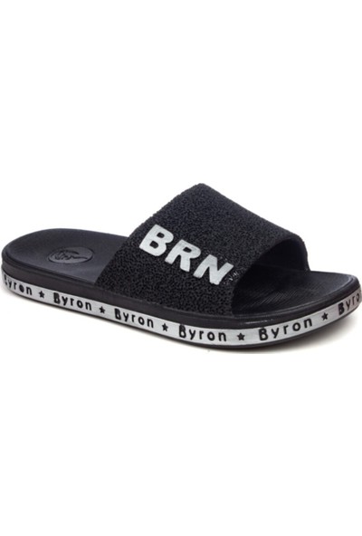 Brn Siyah Kadın Plaj Terlik