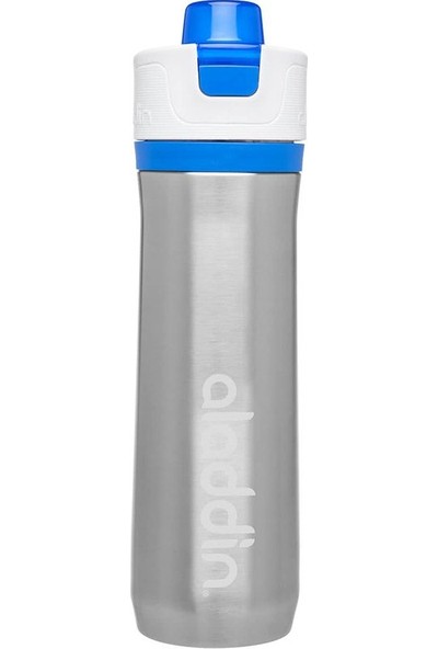 Aladdin Aktif Hidrasyonlu Çelik Su Matarası 0,60 lt Çelik/Mavi