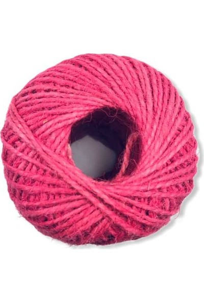Lumenn Pembe-Renkli Jüt Hasır İP-100 Metre Hasır Ip-Kendir Çuval Ipi Lumenn Pembe-Renkli Jüt Hasır İP-100 Metre Hasır Ip-Kendir Çuval Ipi