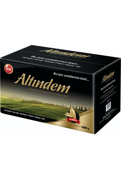 Altındem Demlik Poşet Çay 30 gr x 200 Poşet 6 kg
