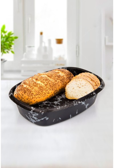 Pazarika Plastik Mermer Desenli Ekmek Sepeti Pazarika Plastik Mermer Desenli Ekmek Sepeti