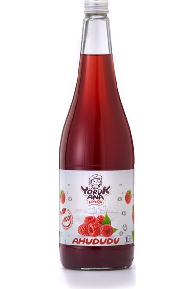 Yörük Ana Çiftliği Geleneksel Ahududu Suyu 1 Lt