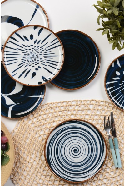 Porland Mirabel 6 Parça Pasta Takımı Porland Mirabel 6 Parça Pasta Takımı