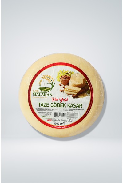 Sarı Malakan 1000 gr Taze Tamyağlı Göbek Kaşar