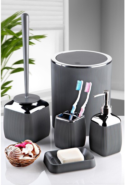 Vip Gross Okyanus Çizgili Banyo Takımı