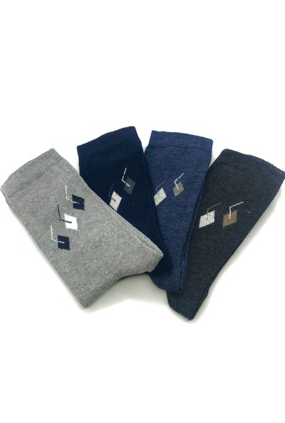 Black Arden Socks 4'lü Erkek Çorap
