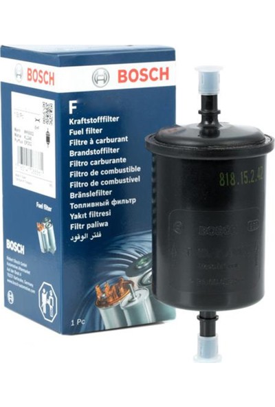 Bosch Dacia Sandero 1.2, 1.4, 1.6 Benzin Filtresi 2008-2016 Bosch Dacia Sandero 1.2, 1.4, 1.6 Benzin Filtresi 2008-2016