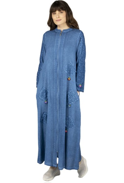 Eliş Şile Bezi Sahra Ferace Indigo