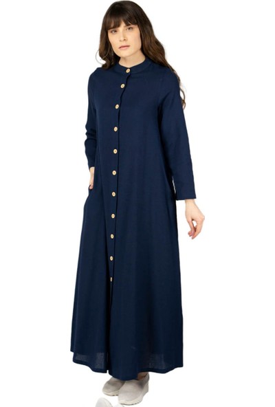 Eliş Şile Bezi Esen Ferace Lacivert