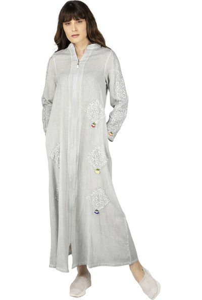 Eliş Şile Bezi Sahra Ferace Gri