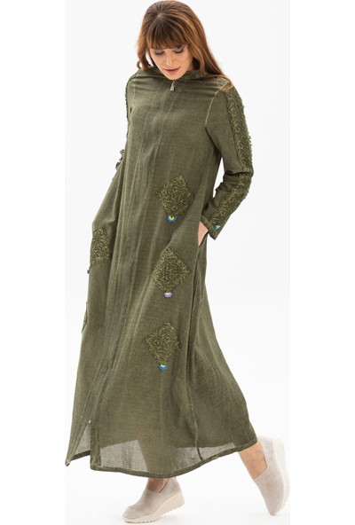 Eliş Şile Bezi Sahra Ferace Haki