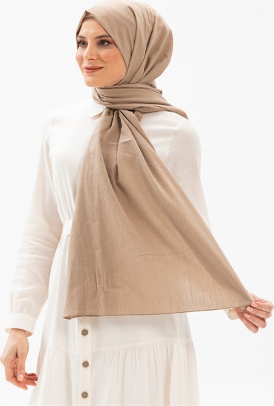 Eliş Şile Bezi Şal Vizon