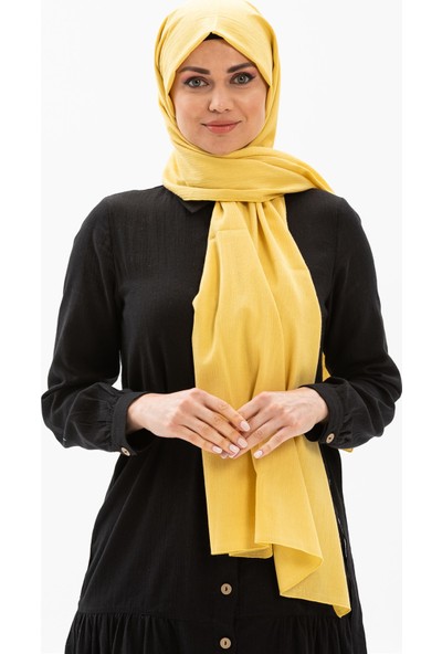 Eliş Şile Bezi Şal Sarı