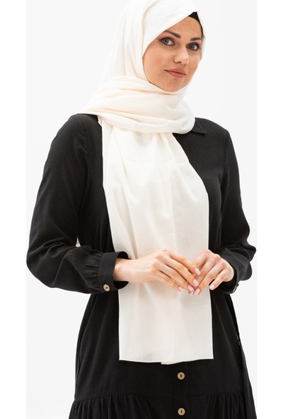 Eliş Şile Bezi Şal Krem