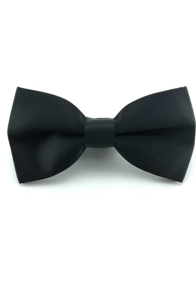 Pierroni Düz Siyah Papyon