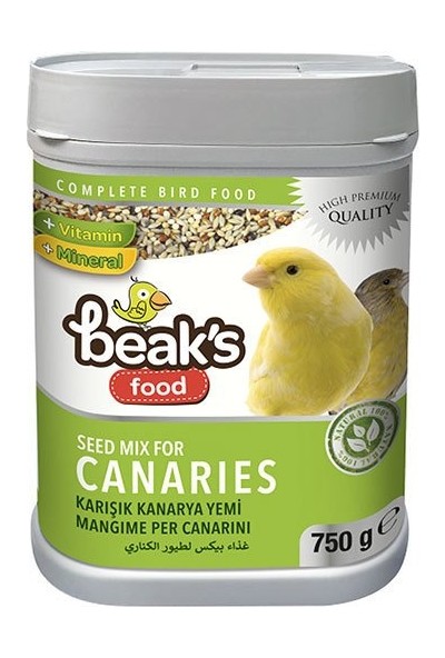 Beak's Beaks Karışık Kanarya Yemi 750 gr Beak's Beaks Karışık Kanarya Yemi 750 gr