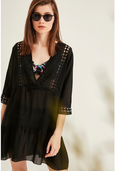 C&city Kadın Pareo Plaj Elbisesi 2011 Siyah C&city Kadın Pareo Plaj Elbisesi 2011 Siyah