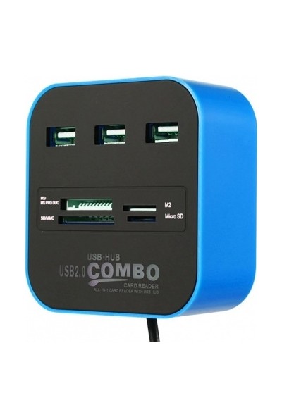 Popvitrin 3 Port 2.0 USB Çoklayıcı ve Kart Okuyucu Concord C-847 Popvitrin 3 Port 2.0 USB Çoklayıcı ve Kart Okuyucu Concord C-847
