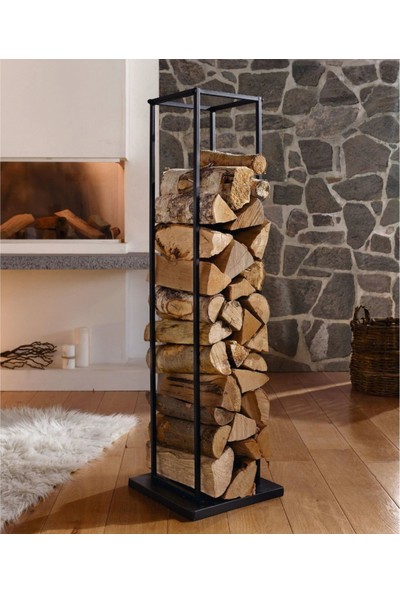 Zerka Lüks Metal Şömine Odunluk Zerka Lüks Metal Şömine Odunluk