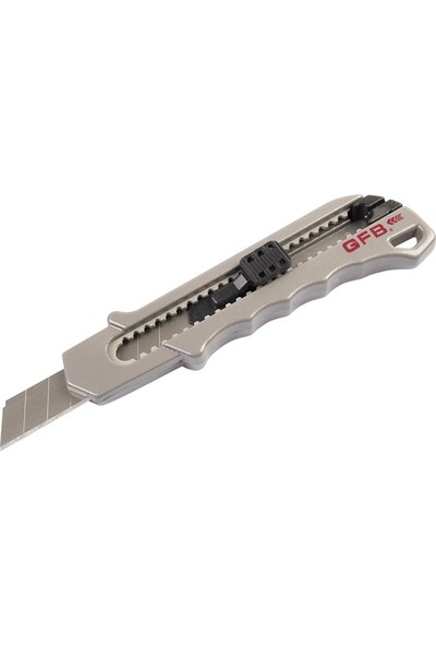 Gfb 18 mm Dayanıklı Metal Maket Bıçağı Pro