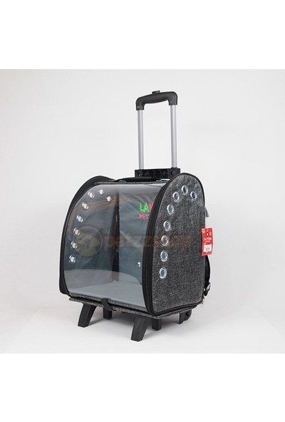 Lavista Kale Valiz Pet Taşıma Çantası Gri 38X26X42H cm Lavista Kale Valiz Pet Taşıma Çantası Gri 38X26X42H cm