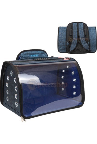 Lavista Tomris Orta Boy Mavi Taşıma Çantası